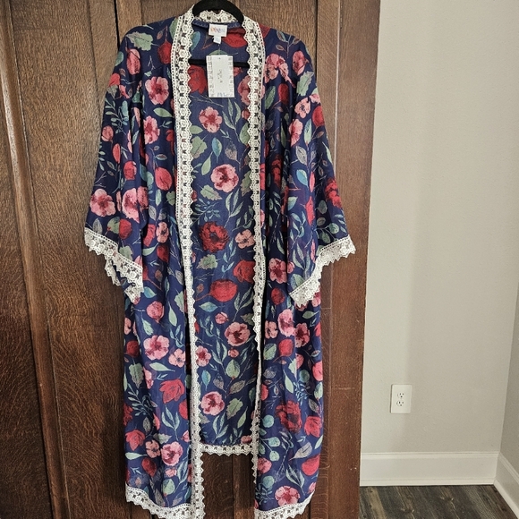 LuLaRoe | Tops | New Nwt Lularoe Chloe Xl Bohemian Cover Up Kimono ...